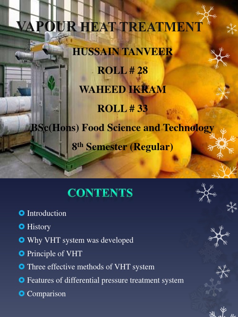 VAPOUR HEAT TREATMENT, Waheed, Hussain | PDF | Atmosphere Of Earth ...