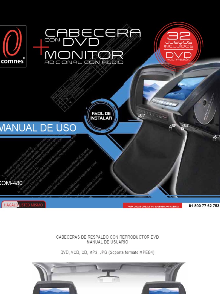 Manual COM480 | PDF | Mp3 | Televisión