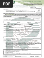 CHED Scholarship Application Form 2020 | PDF | Government | Social ...