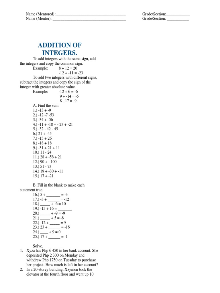 Remedial Math | PDF | Subtraction | Mathematical Objects