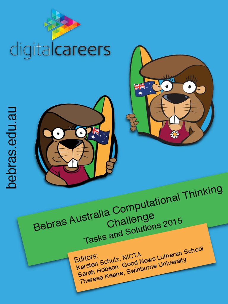 Bebras Australia Challenge 2015 Tasks | PDF | Computing | Computing And ...