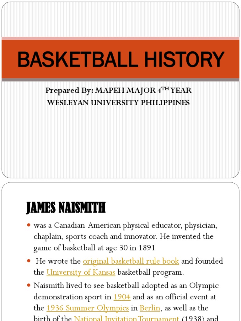 Basketball History | PDF | Leisure | Rules