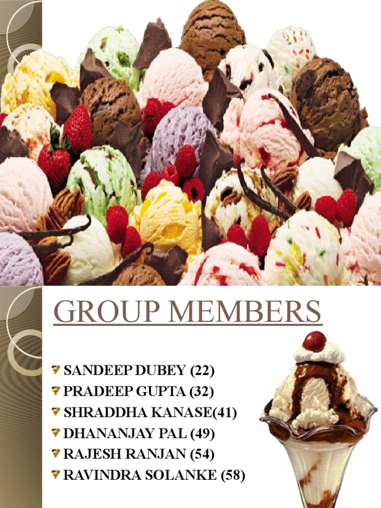 Final Ice Cream | PDF | Milk | Ice Cream