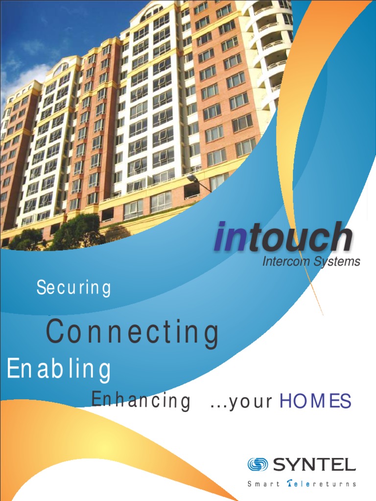 Intouch Brochure | PDF | Telecommunications | Electronics
