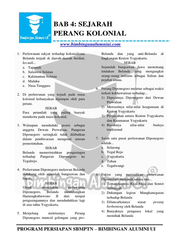 Tujuan Traktat Sumatera 1871 | PDF