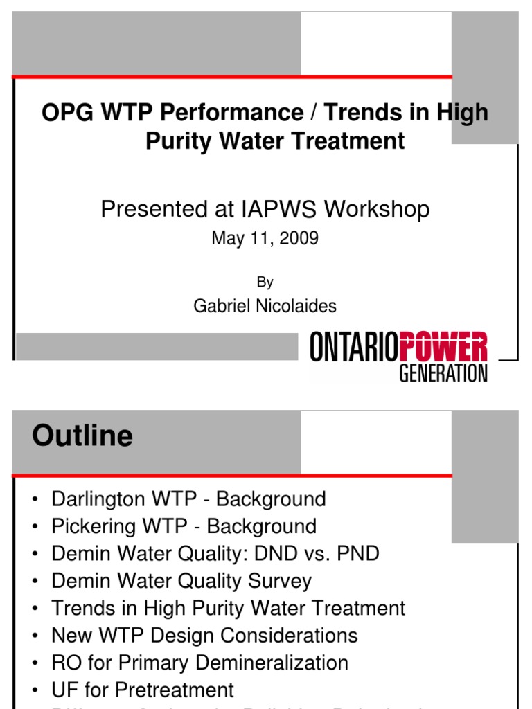 34 - Presentation For IAPWS Workshop - Gabriel Nicolaides | PDF ...