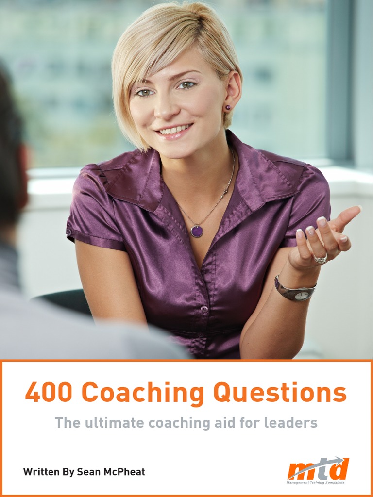 Self Study Workbook - 400-Coaching-Questions | PDF | Goal | Feeling