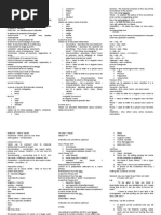 Middle School Grammar Cheat Sheet: Parts of Speech | PDF | Clause | Verb