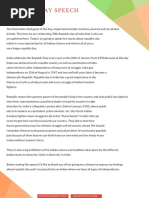 Chief Guest Speech-Sample | PDF