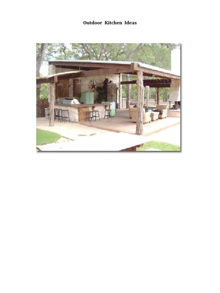 Outdoor Kitchen Ideas | PDF