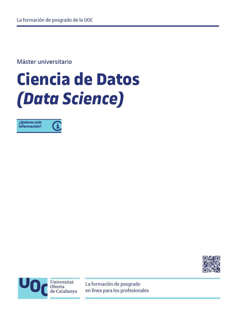 @ DataScience (UOC) | PDF | Big Data | Ciencia de datos