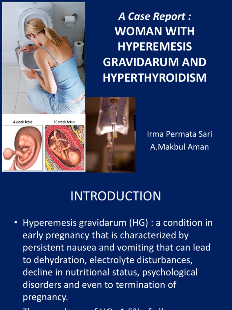 A CASE REPORT: Hyperthyroidism in Pregnancy | PDF | Hyperthyroidism ...