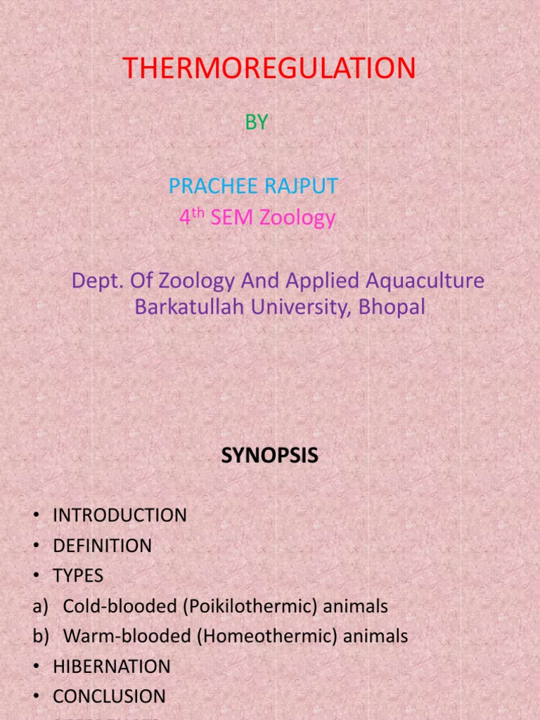 Thermoregulation 160902063959 Pdf Thermoregulation Heat Transfer