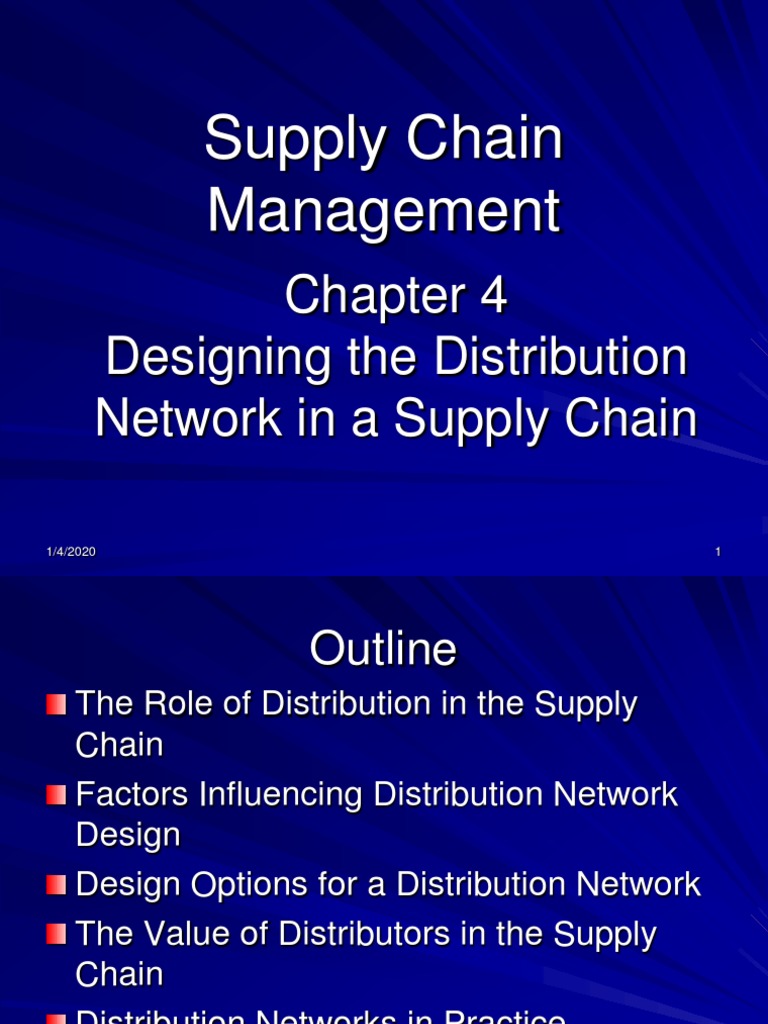 Distribution Network Design Options | PDF | Warehouse | Delivery (Commerce)