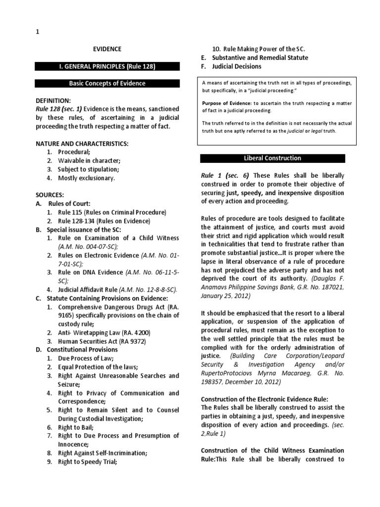 Evidence Reviewer | Download Free PDF | Evidence (Law) | Evidence