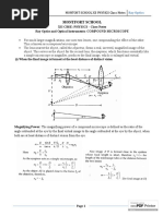 Diopter To MM Conversion Table | PDF | Ophthalmology | Lenses