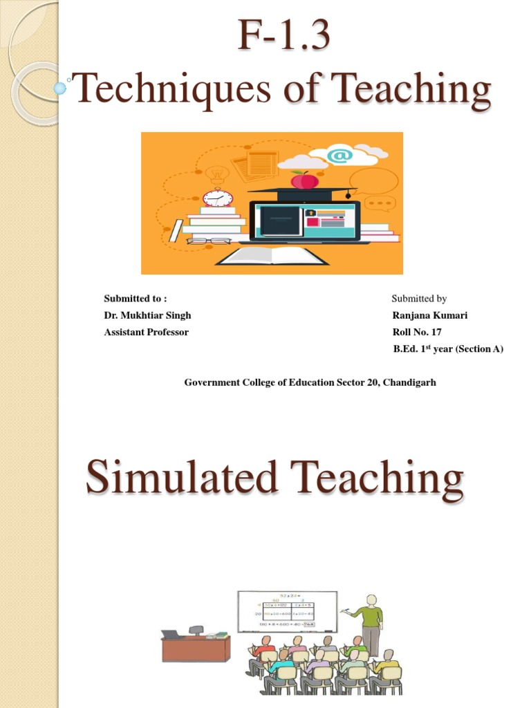 Simulated Teaching | PDF