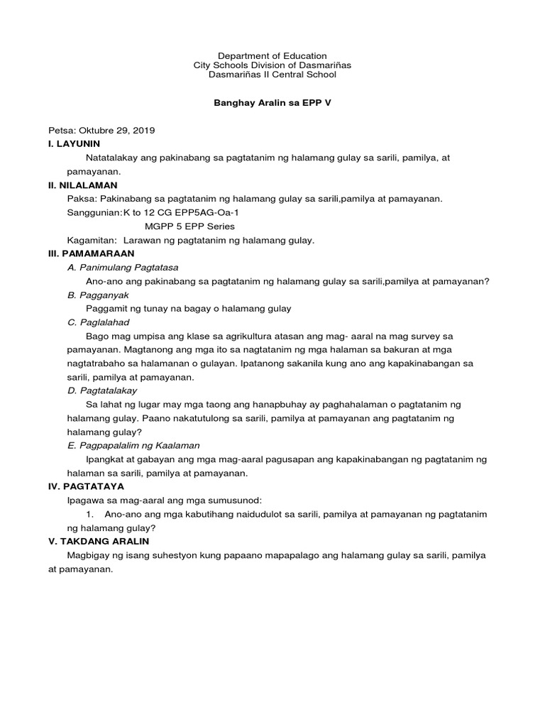 Epp A A1 Q3 LP | PDF