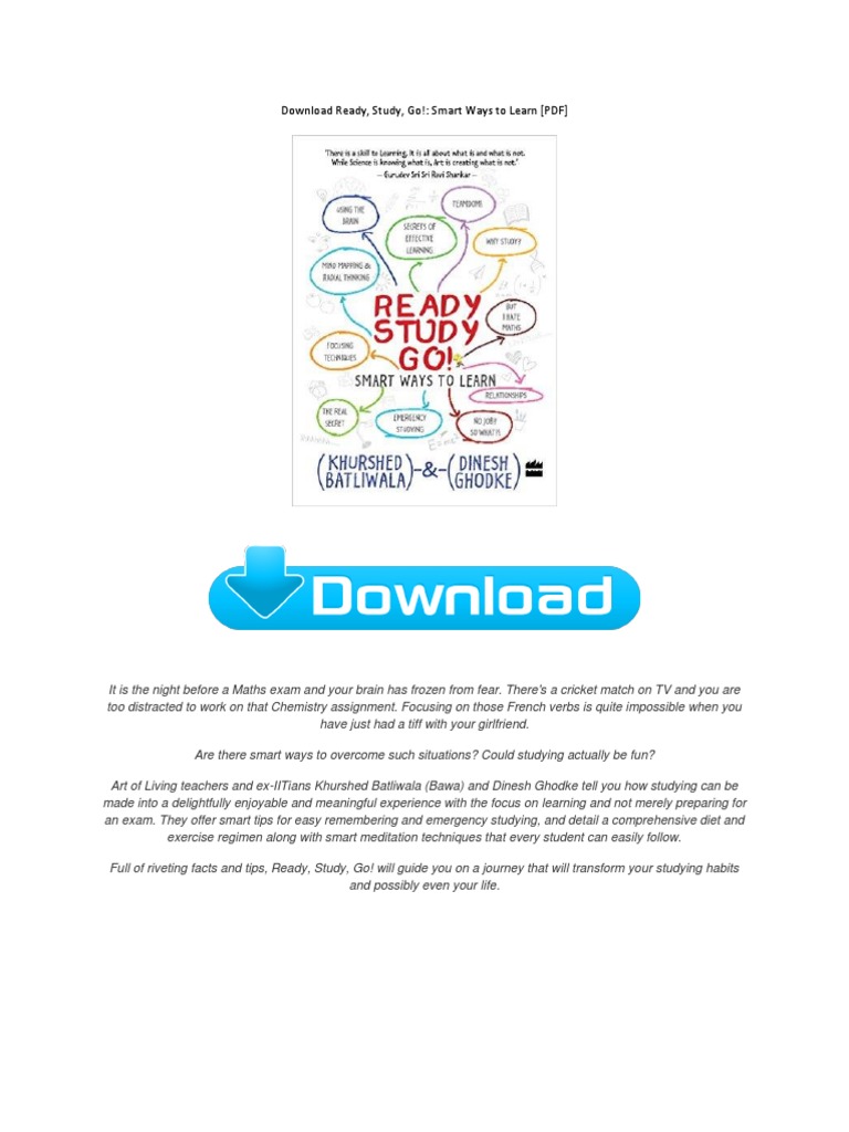 Ready Study Go Smart Ways To Learn PDF Free Ebook PDF | PDF | Career ...