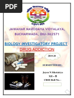 Investigatory Project On Drug Addiction Final | PDF | Substance ...