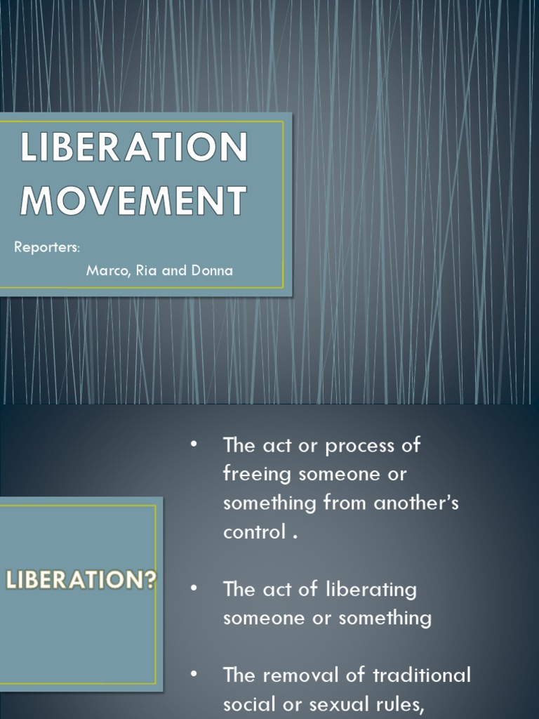 Understanding Liberation Movements | PDF | Identity (Social Science ...