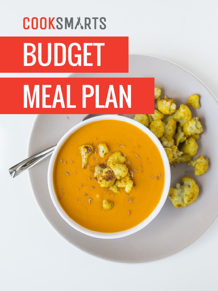 Budget Meal Plan with 7 Days of Breakfasts, Lunches & Dinners for $75 ...