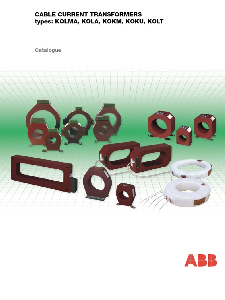 Cable CT PDF | PDF | Transformer | Electric Power