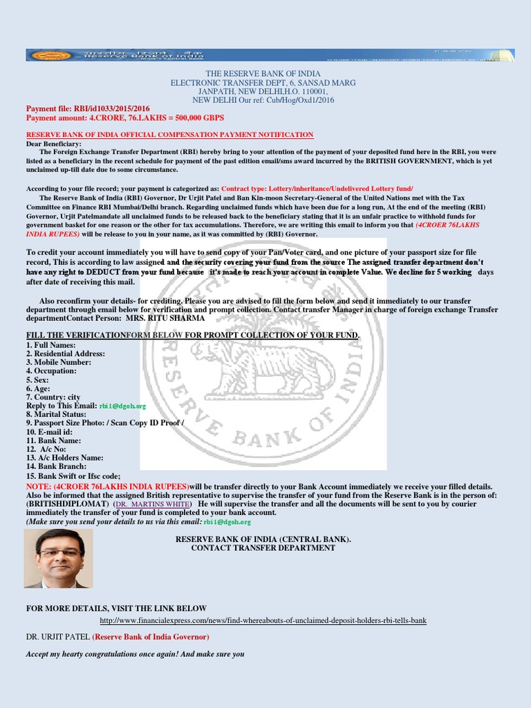 Abcd | PDF | Reserve Bank Of India | Payments
