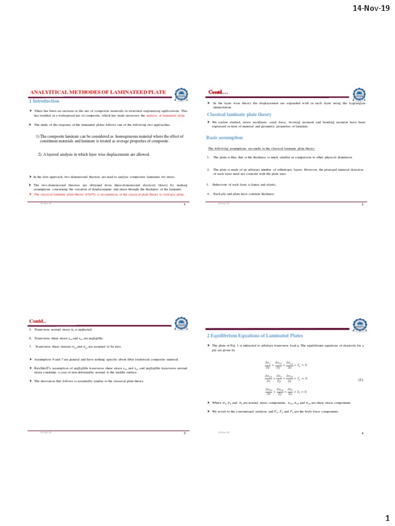 CLPT | PDF | Stress (Mechanics) | Classical Mechanics