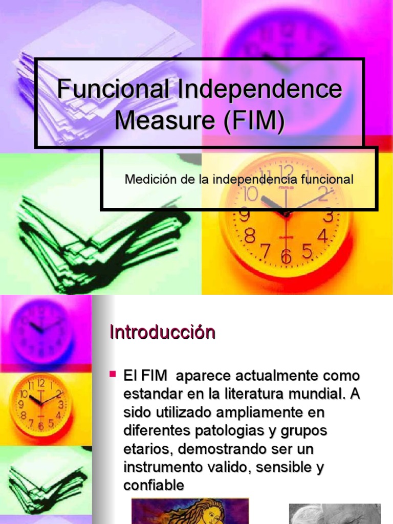 Funcional Independence Measure (FIM) | PDF