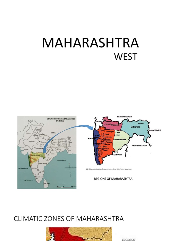 Maharashtra 160906070539 PDF | PDF | Climate | Rain