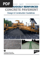 Continuously Reinforced Concrete Pavement (CRCP) Design and ...