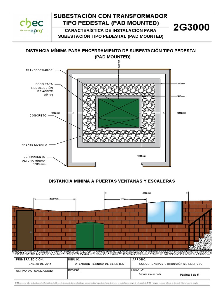 2G3000 PDF | PDF | Transformador | Tubería (transporte de fluidos)