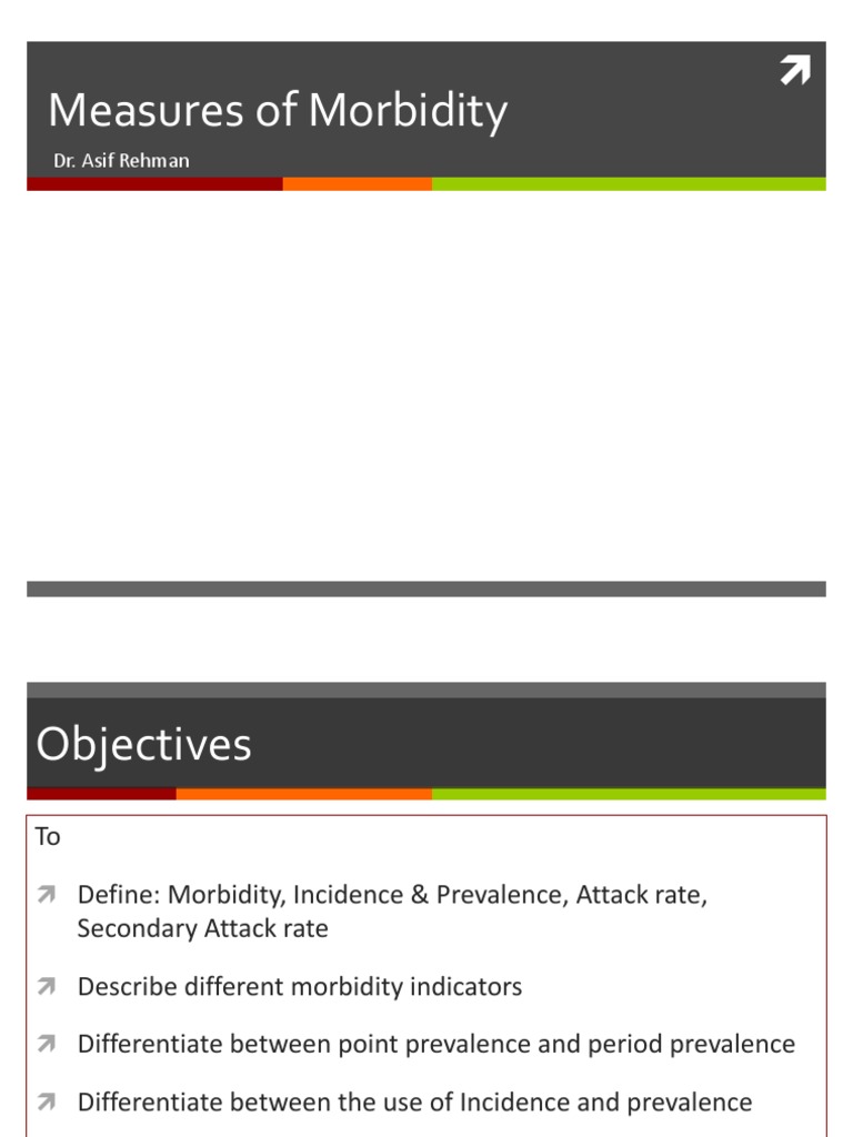 Defining Morbidity and Attack Rate | PDF | Incidence (Epidemiology ...