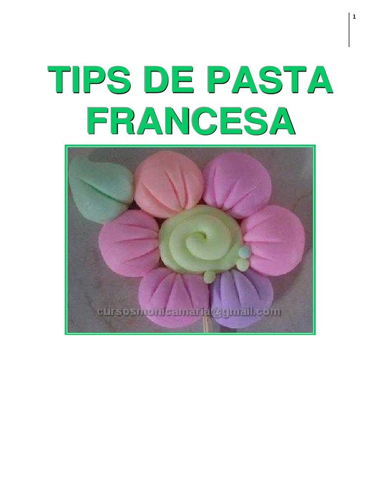 Tips de Pasta Francesa | PDF | Pintar | Cerámica