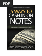 Profit from Discounted Bank Notes | PDF | Foreclosure | Real Estate Owned