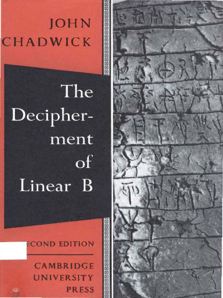 The Decipherment of Linear B PDF | PDF | Mycenaean Greece | Homer