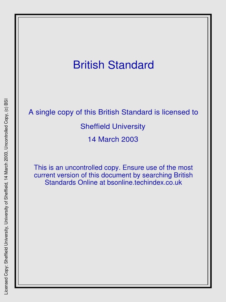 BS 5268-6.1-1996 | PDF | Framing (Construction) | Wall
