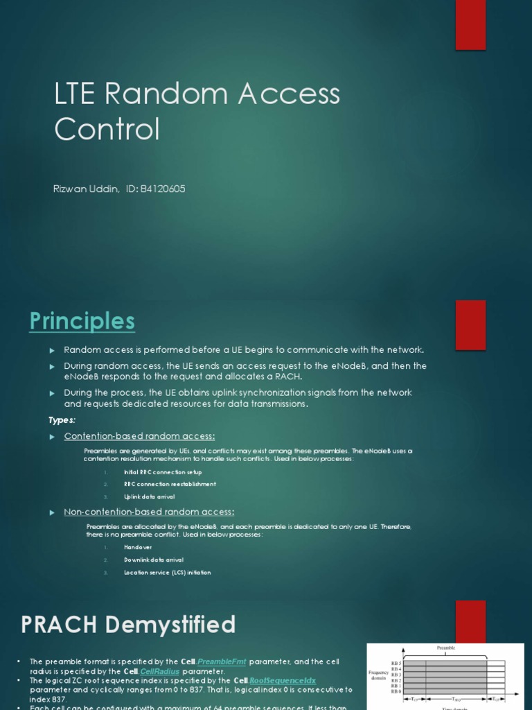Random Access Control | PDF | Randomness | Computer Network