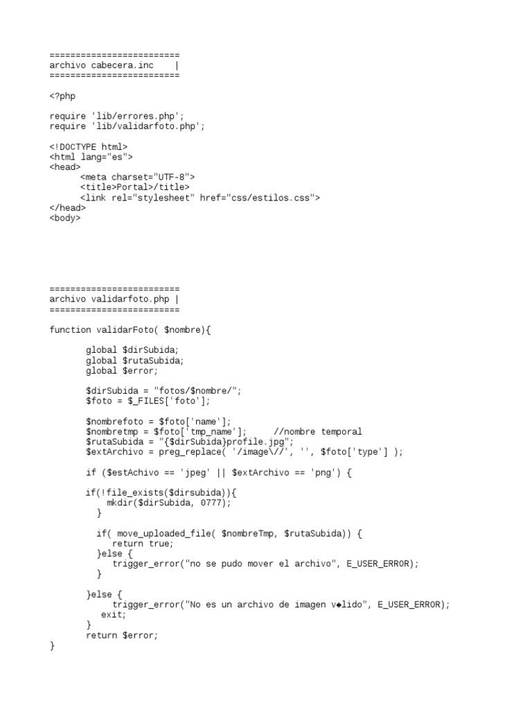 Codigo Conexion PHP Con Mysql | PDF | Bases de datos | Datos