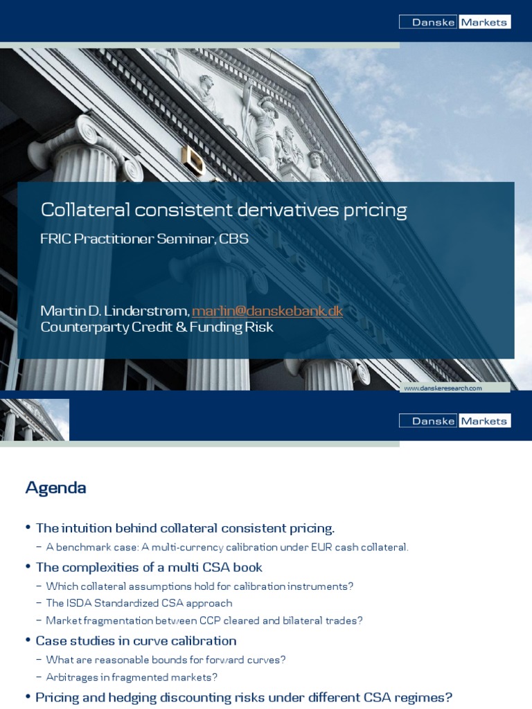Collateral Consistent Derivatives Pricing 2 PDF | PDF | Swap (Finance ...