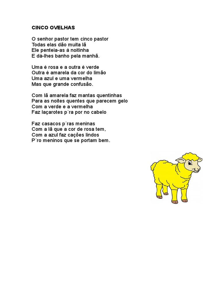 Cinco Ovelhas | PDF