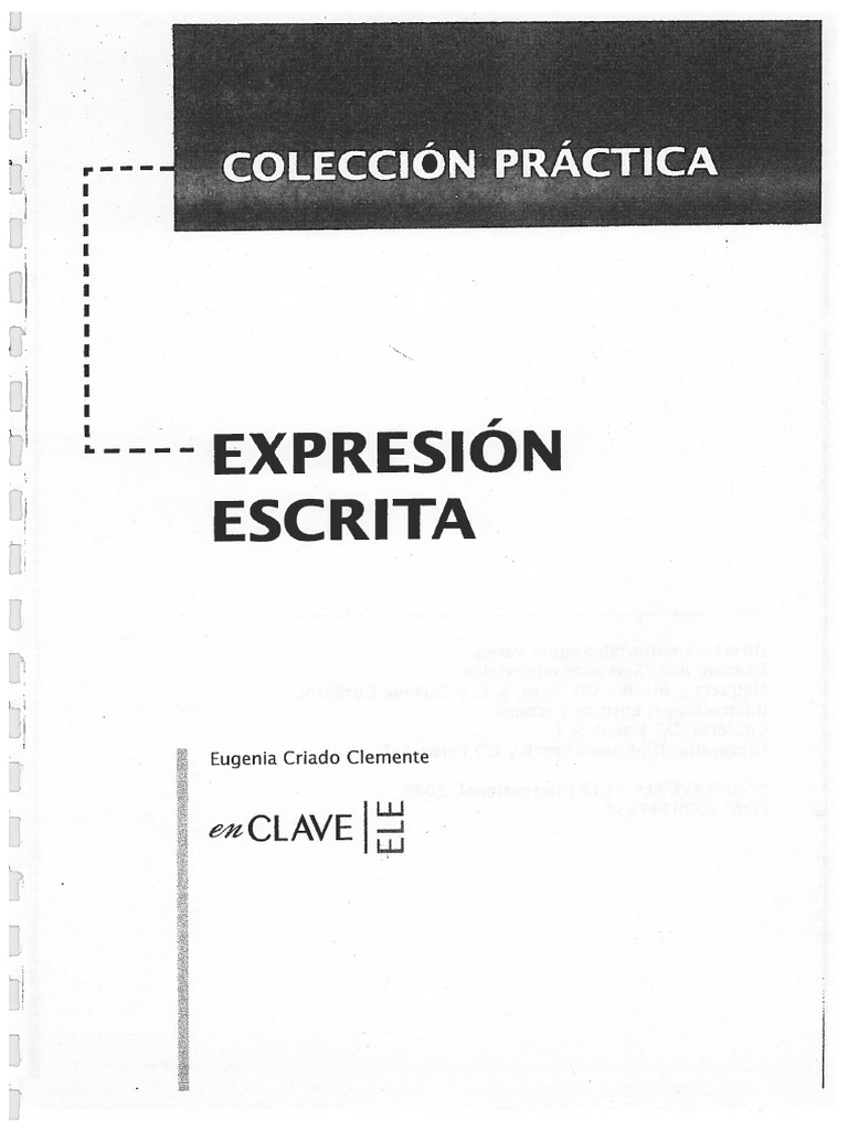 Expresion Escrita | PDF