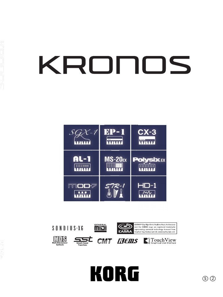 Manual de Usuario Kronos PDF | Descargar gratis PDF | Sintetizador | Sonido