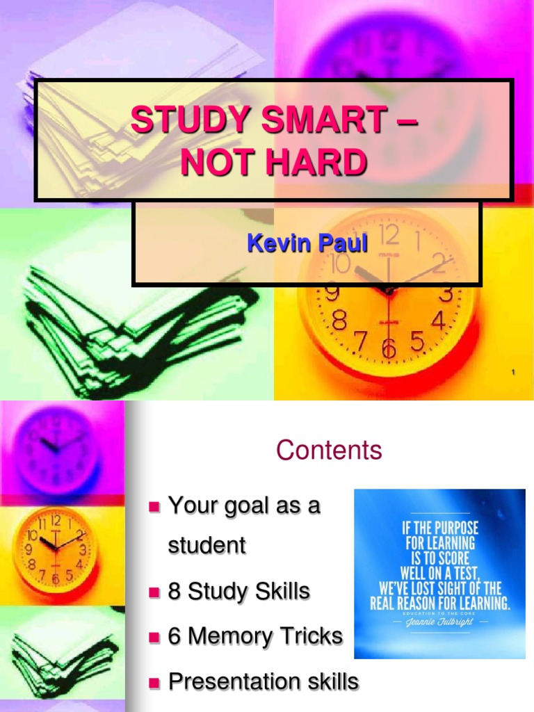 Lecture 3 - Learning Skills | PDF | Study Skills | Memory