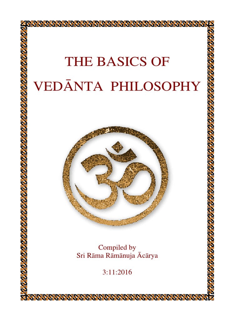 The Basics of Vedanta PDF | PDF | Vedas | Brahman