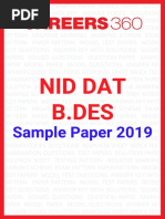 CEED 2019 Original Paper With Answer Key | PDF