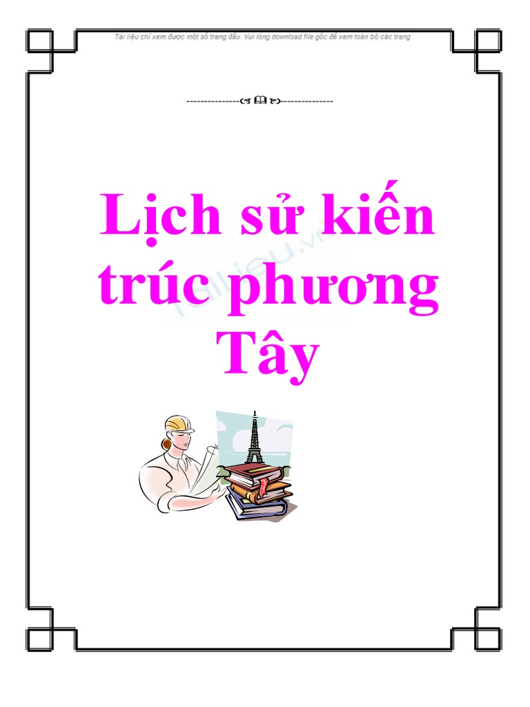 Lich Su Kien Truc Phuong Tay | PDF