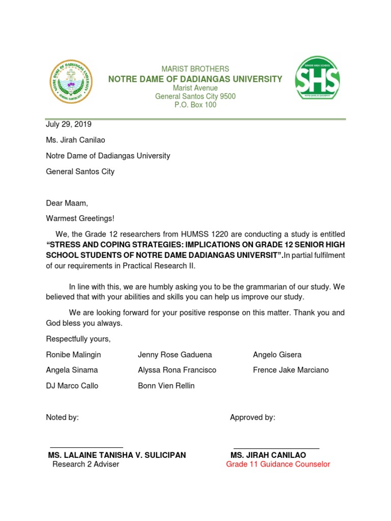 Grammarian Letter | PDF