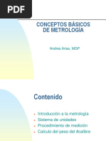 Fundamentos de Medición Dimensional | PDF | Medición | Metrología